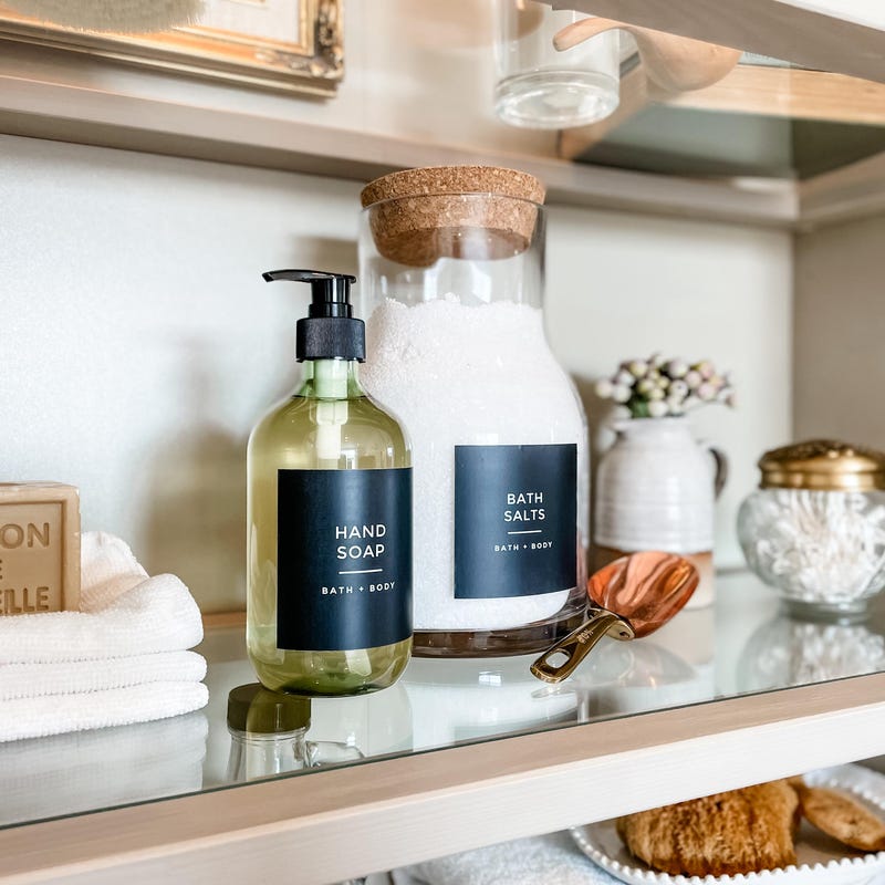 Bathroom Labels - Etsy