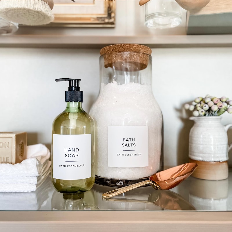 Bathroom Labels - Etsy