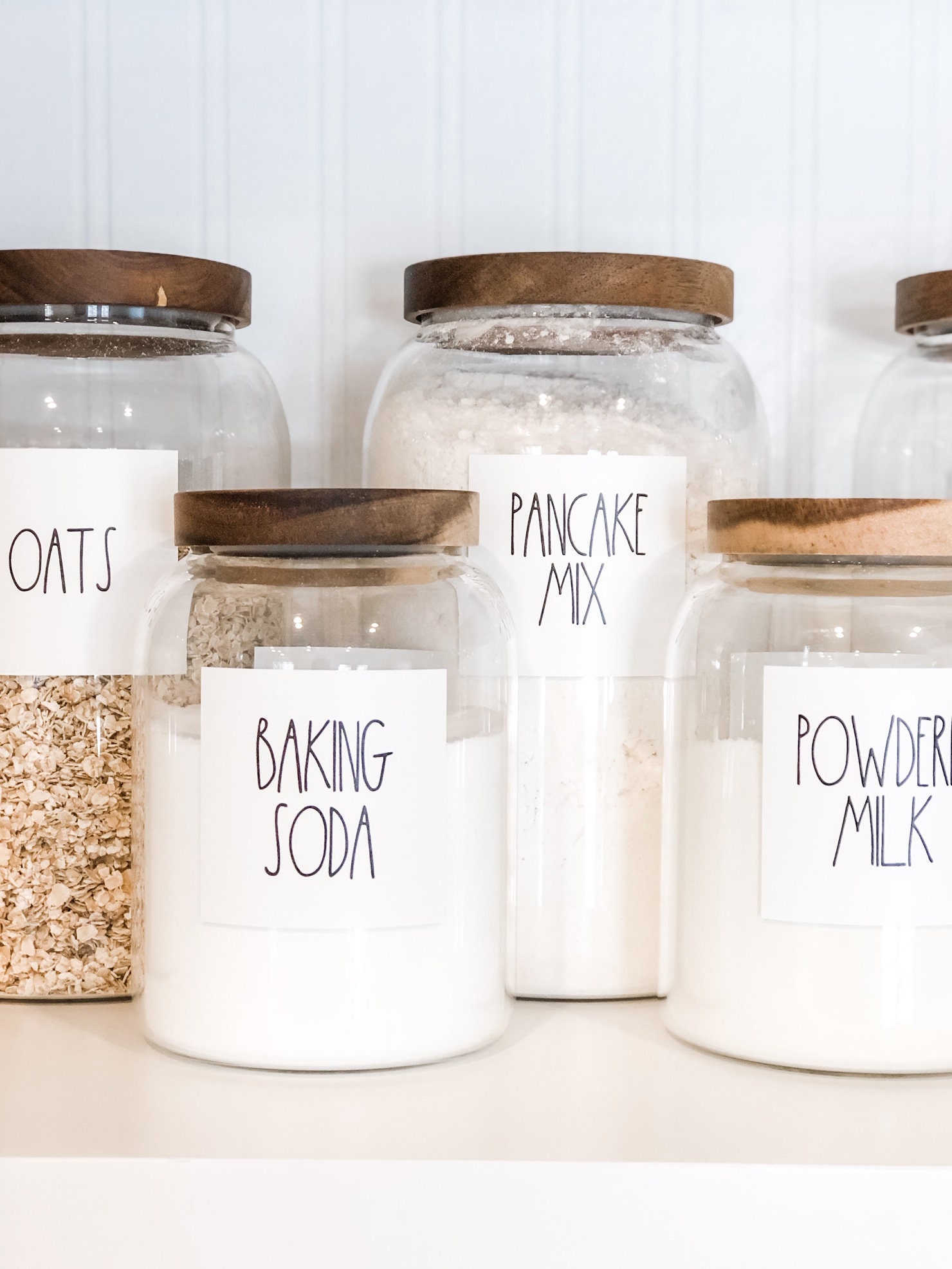 Home Organization Labels Container Labels Vinyl Decals Pantry Labels ...