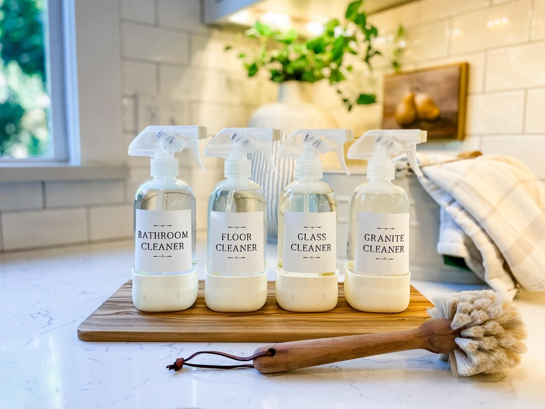 Cottagecore Cleaning Labels Water and Oil Resistant Stickers by the ...