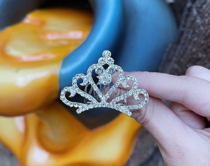 The Sweethearts Mouse Ear Mini Tiara Hair Comb Disney Flower Girls - Etsy