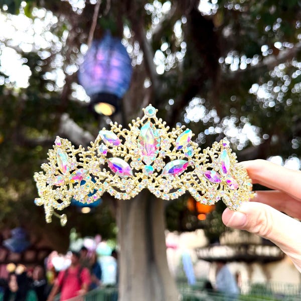 Rapunzel Tiara - Etsy