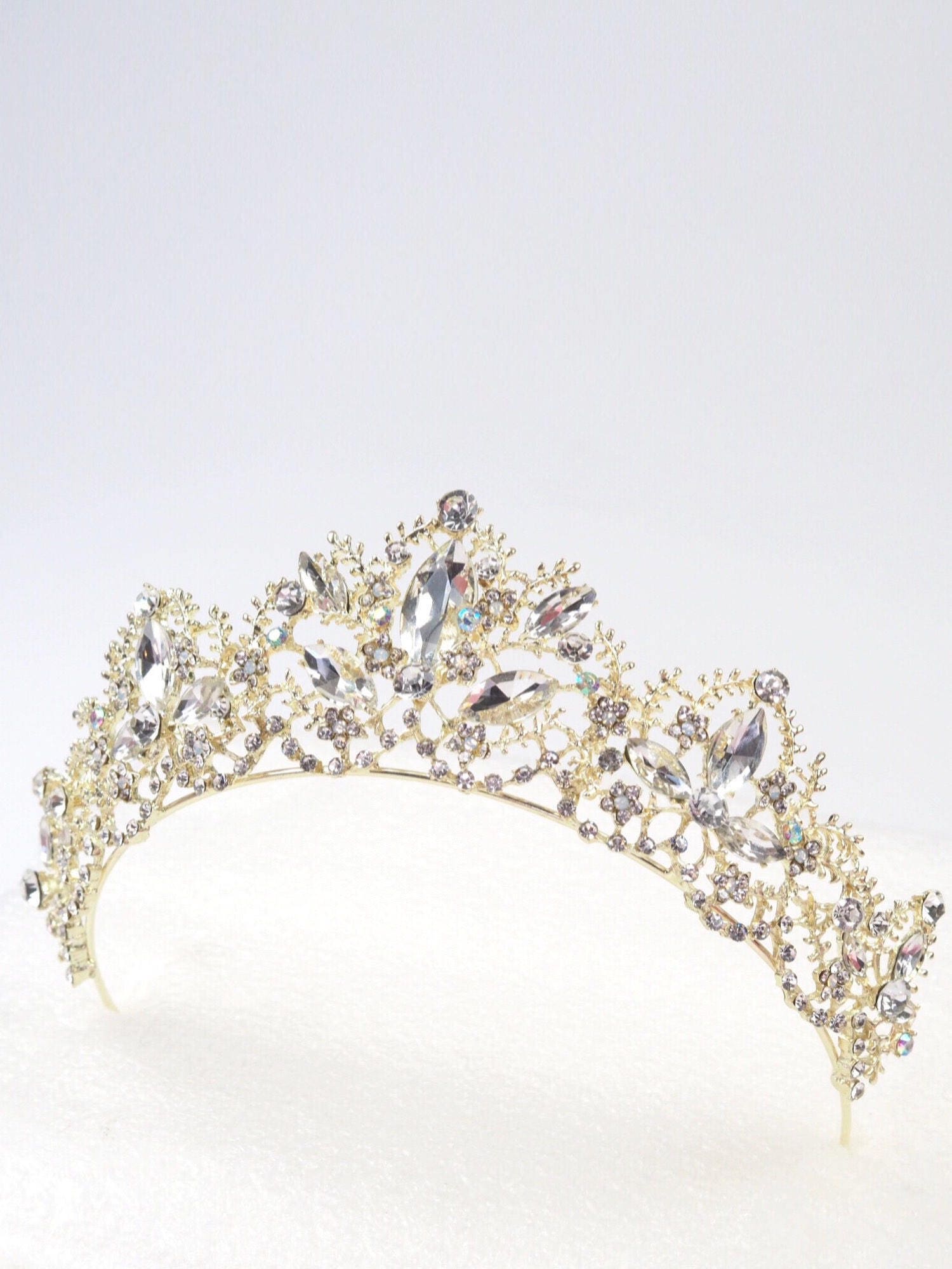 The Rapunzel Tiara disney Gold - Etsy