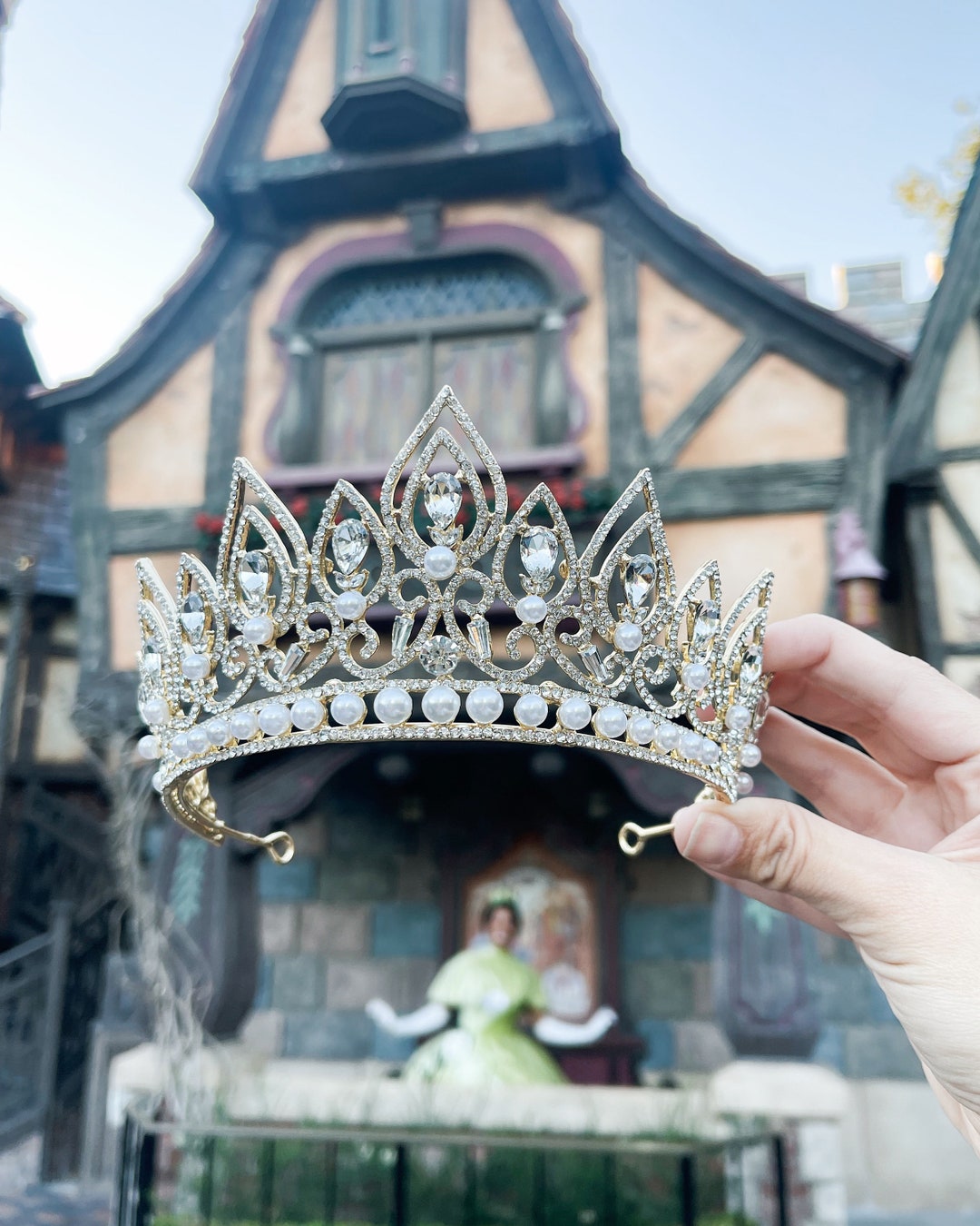 The Tiana Celebration Tiara - Princess and the Frog - Gold - Etsy