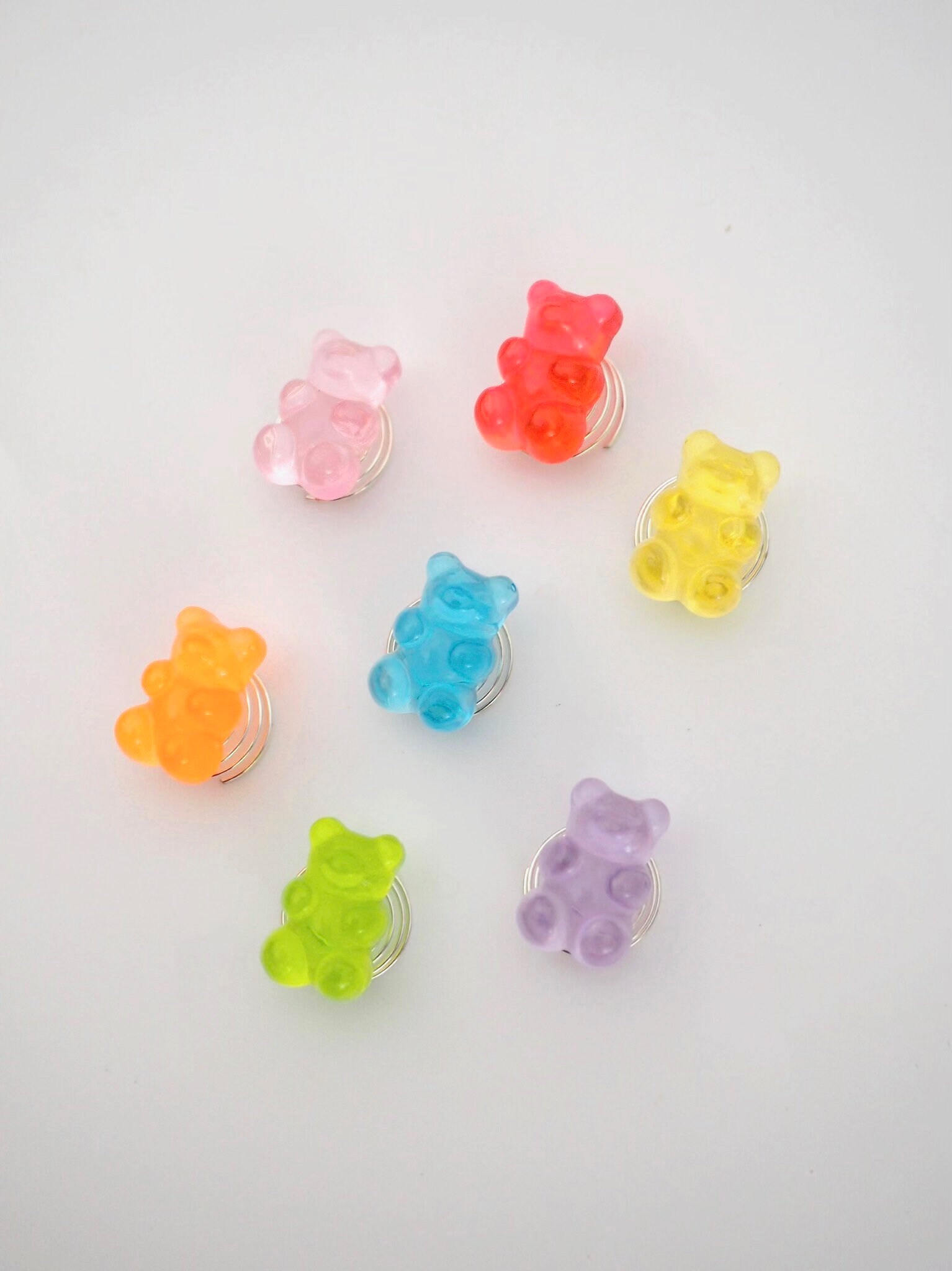 Gummy Bear Hair Swirls - Set of 5 (random) - Etsy