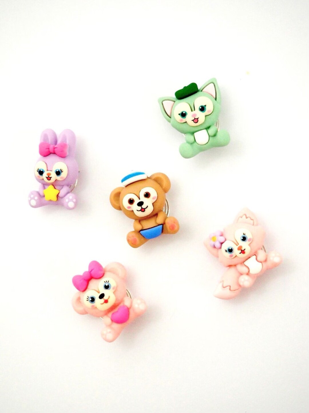 Duffy & Friends Hair Swirls - Set of 5 - Etsy