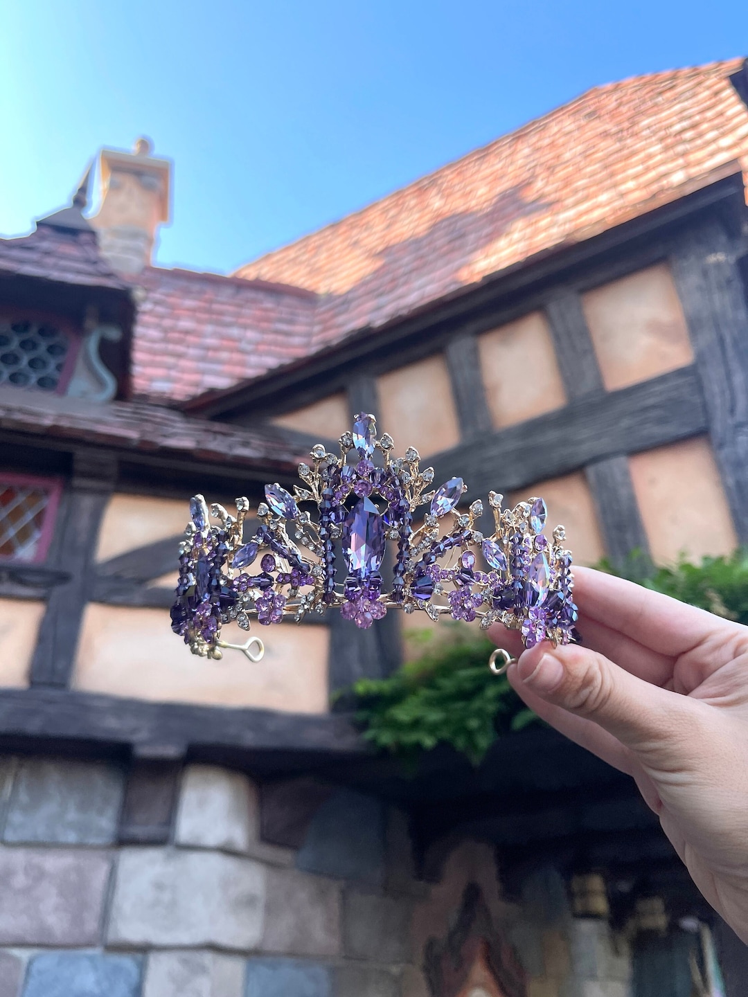 The Rapunzel Celebration Tiara - Disney - Tangled - Etsy