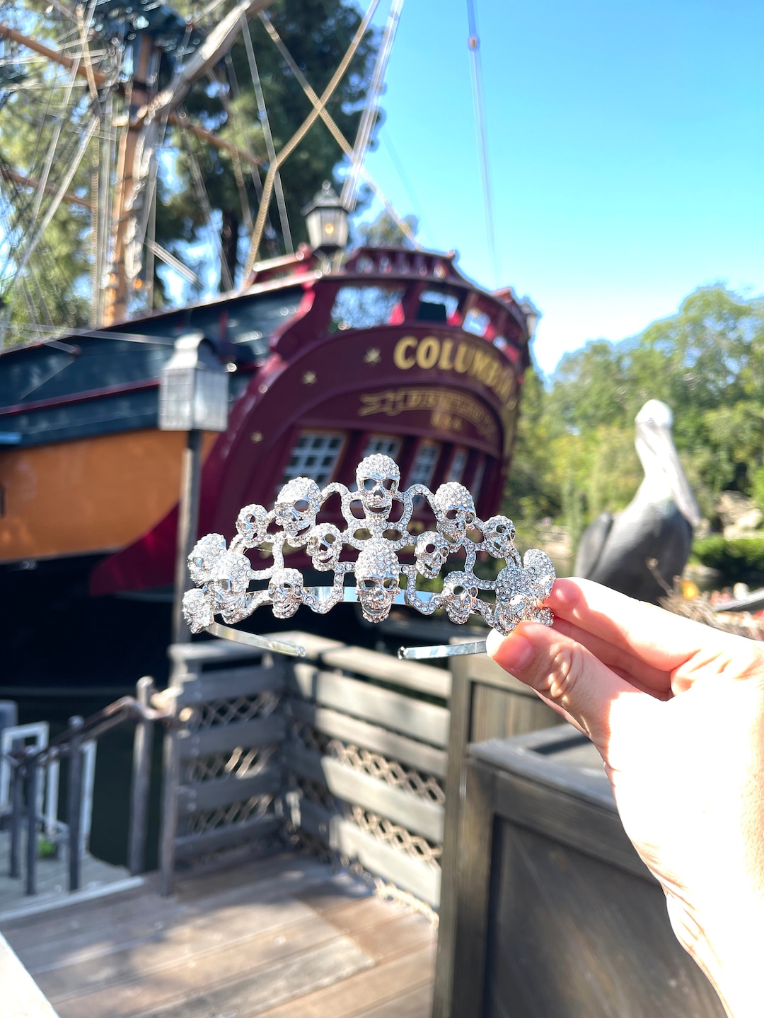 The Pirates of the Caribbean Tiara disney - Etsy