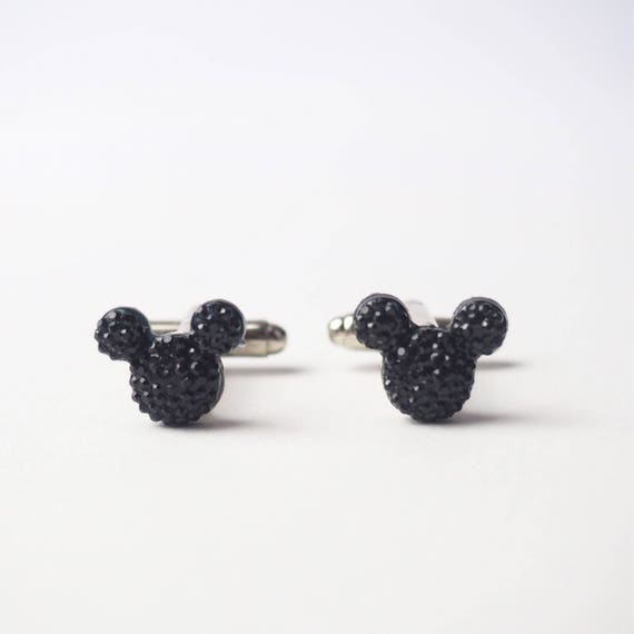 Mickey Mouse Ear Cufflinks Disney - Etsy