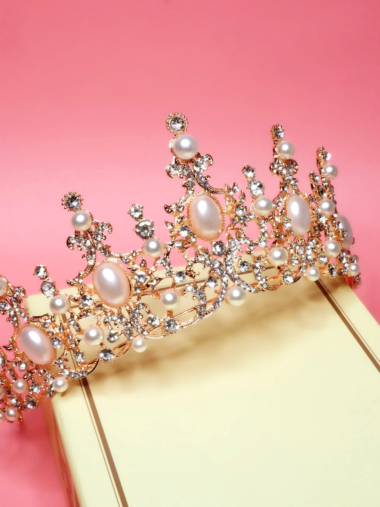 The Ariel Celebration Tiara - Disney - the Little Mermaid - Rose Gold ...