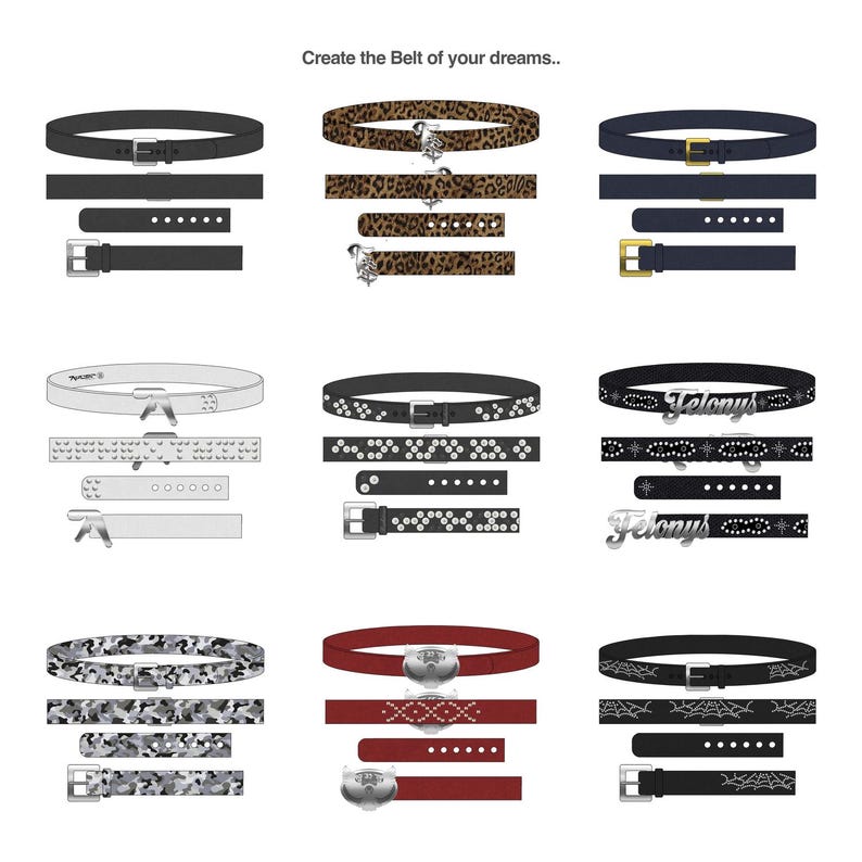 The Belt Mockup - Technical Mockup for Illustrator, Photoshop ...