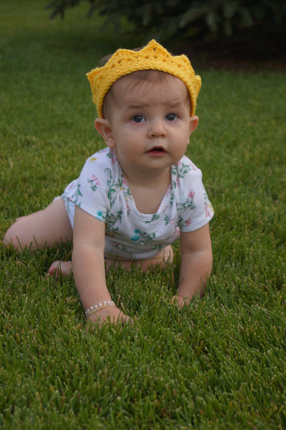 Princess Crown Crocheted Crown Custom Crown Photo Prop | Etsy