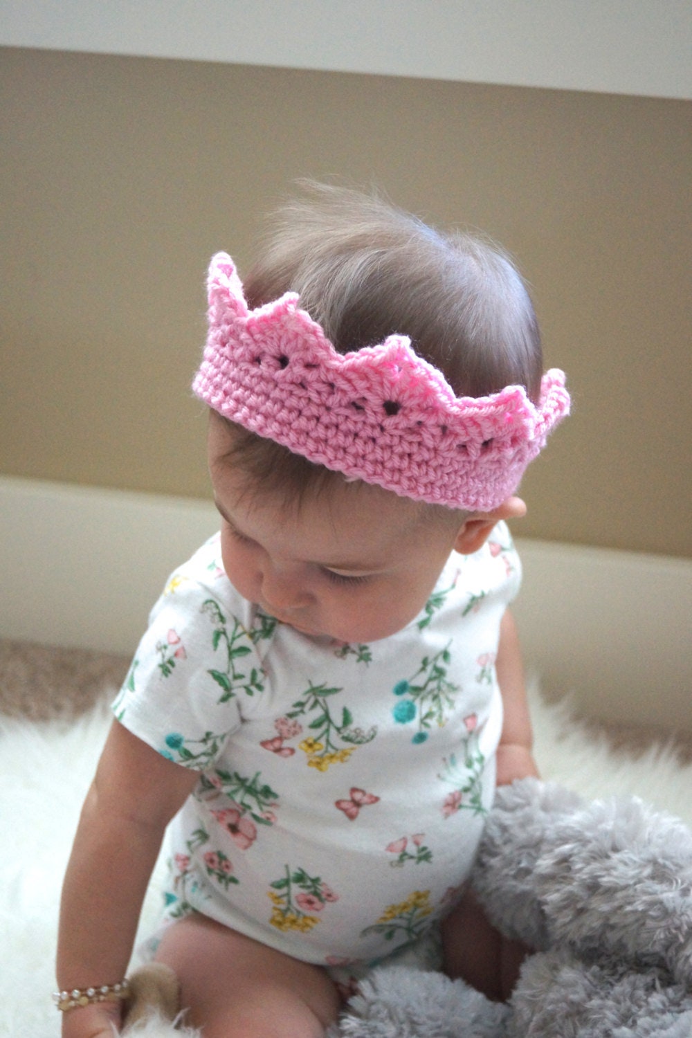 Crown Baby Crown Princess Crown Crochet Crown Custom | Etsy