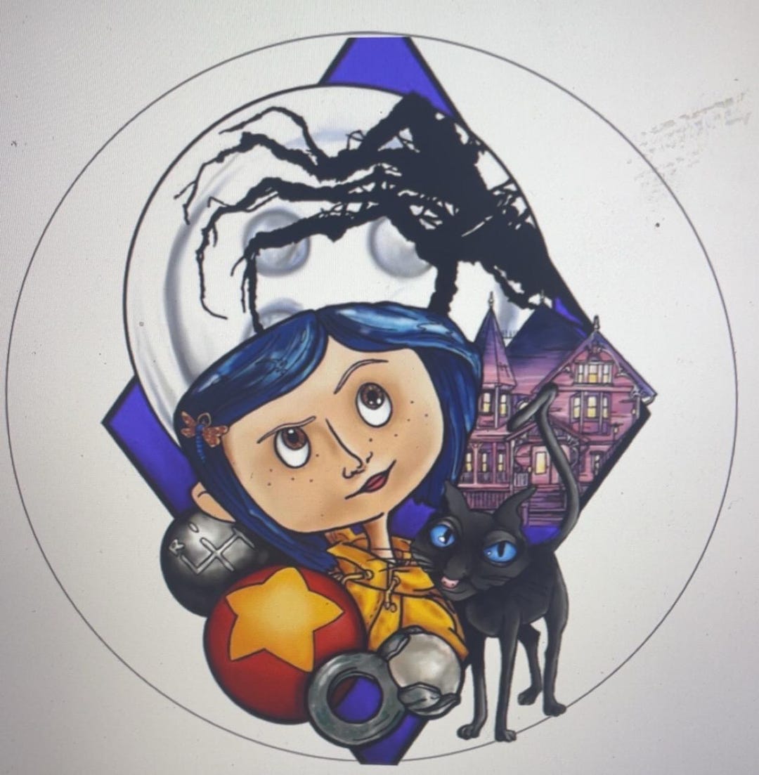 Coraline Cake Topper - Etsy