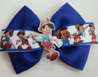 Pinocchio Hair Bow - Etsy