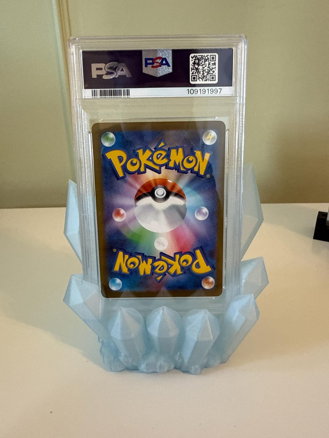 Psa Slab Pokemon Card Stand Display Crystal Clear - Etsy