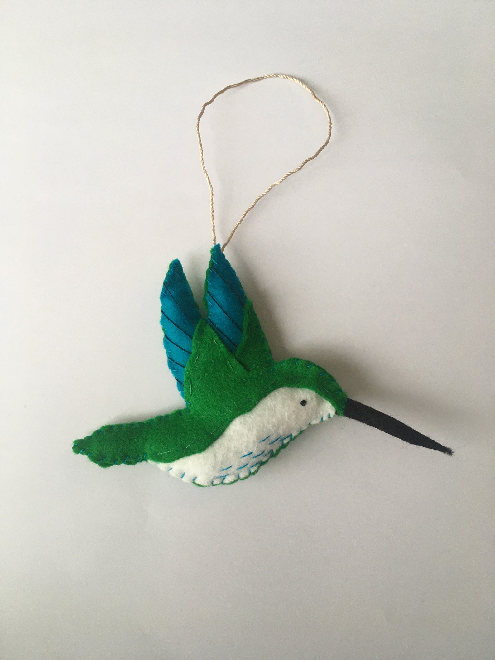 Hummingbird Sewing Pattern PDF Felt Hummingbird DIY - Etsy