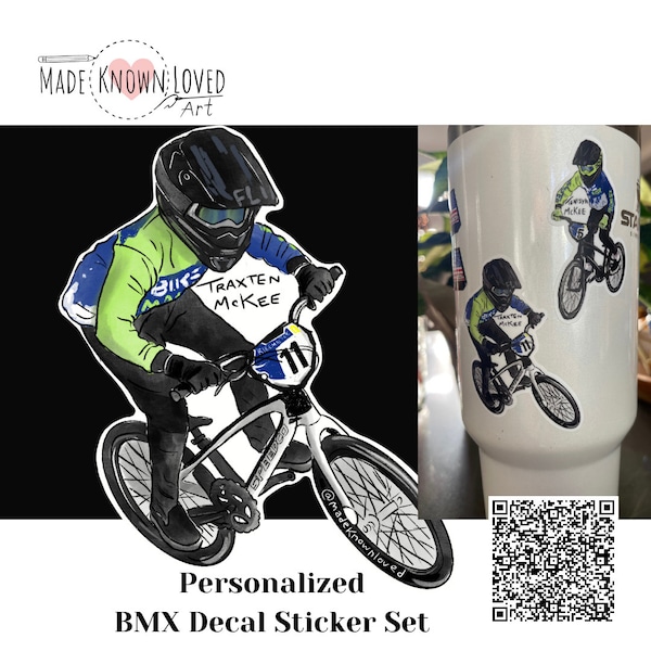 Custom Bmx Decals - Etsy