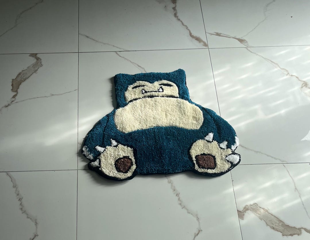Custom Snorlax Rug - Etsy