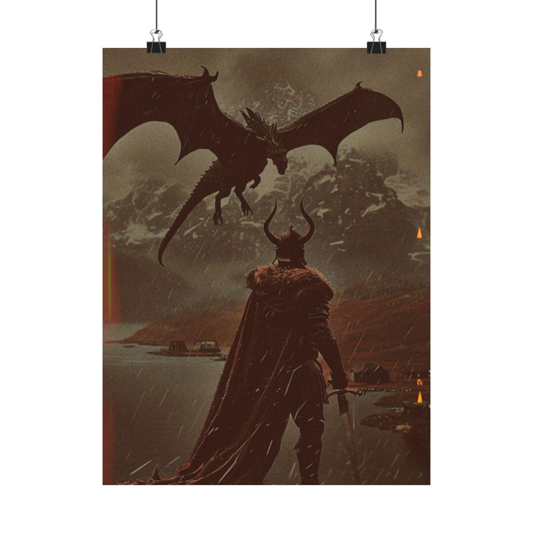 Hero's Summoning ~ Wall Poster Art - Etsy