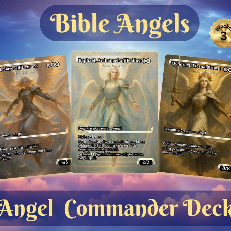 Mtg Proxy Deck Angels - Etsy