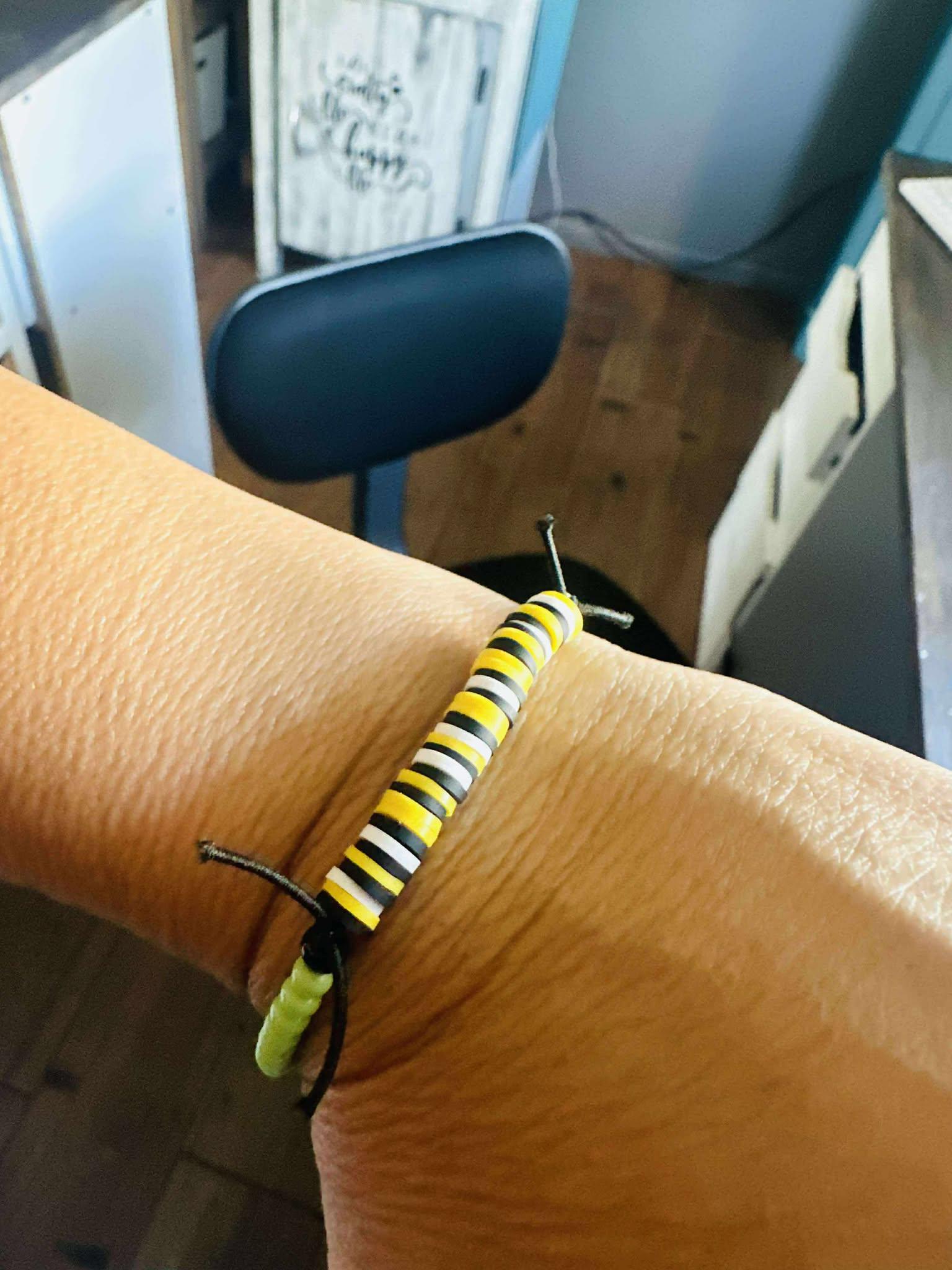Realistic Monarch Caterpillar Bracelet - Etsy