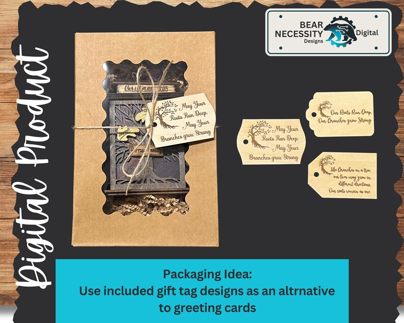 Family Tree Lantern Nightlight SVG | Personalized Laser Cut File ...