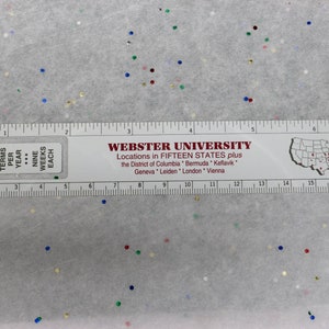 WEBSTER UNIVERSITY • Flexible Bookmark Ruler • Kirtland Air Force Base ...