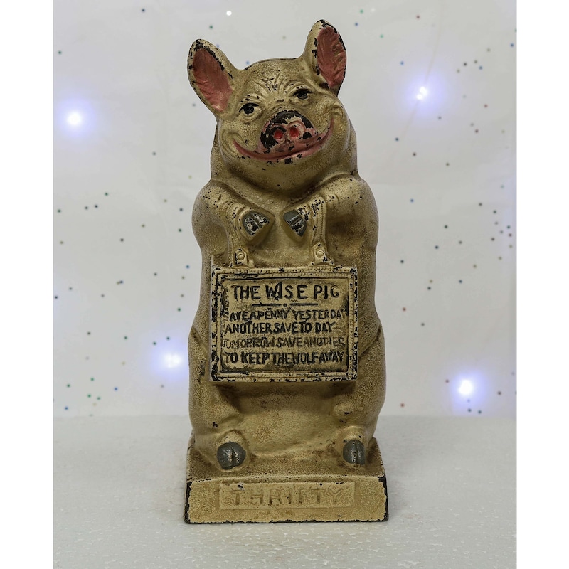 Cast Iron Pig - Etsy