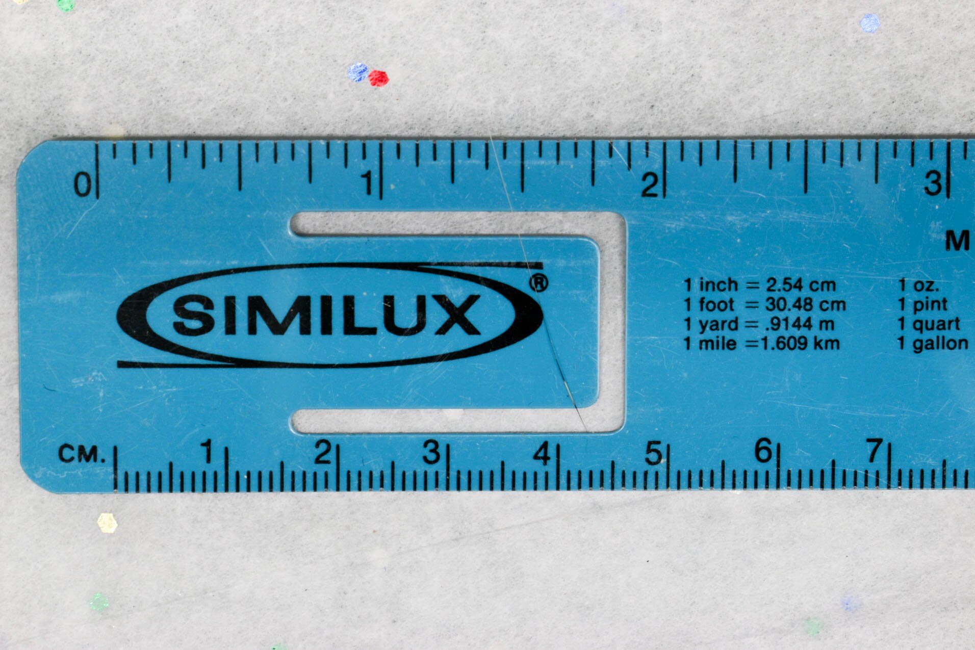 SIMILUX® Bookmark Ruler Metric Conversion Table AA Prayer god Grant Me ...