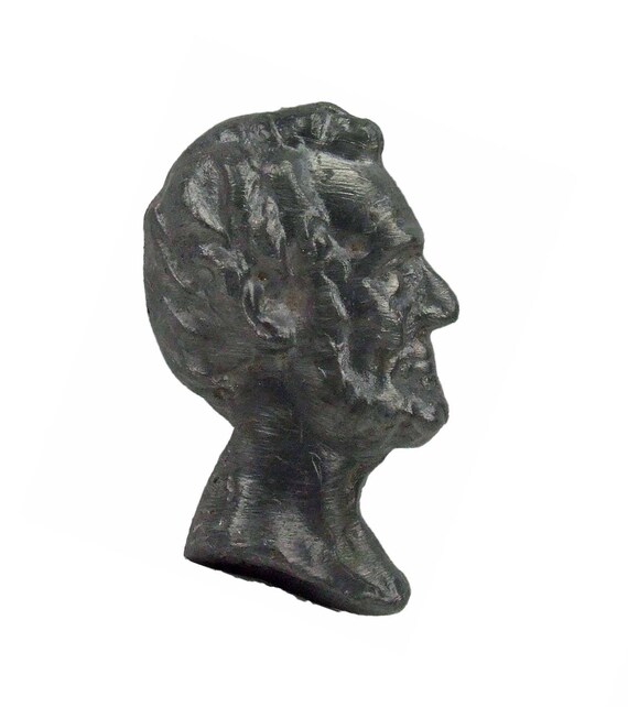 Vintage Bust of Abe Lincoln Collectibles Art & Collectibles etna.com.pe
