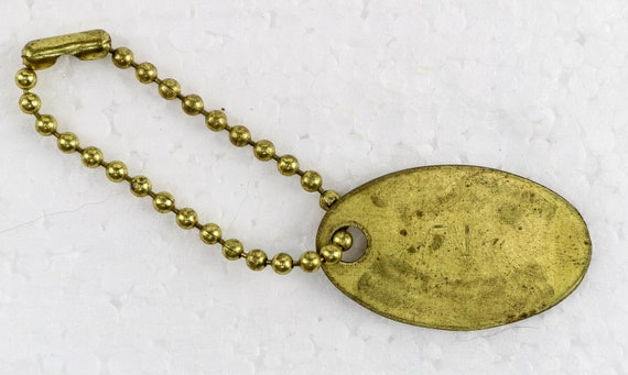 Industrial Vintage Brass/Tool/Key Tag Number - 98 - M… - Gem