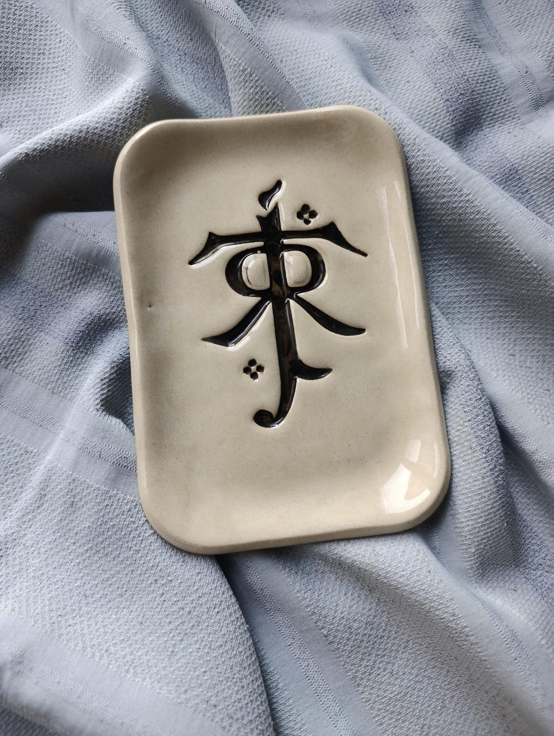 Lord of the Rings Ceramic Plate: Tolkien Signature, Gandalf Art - Etsy