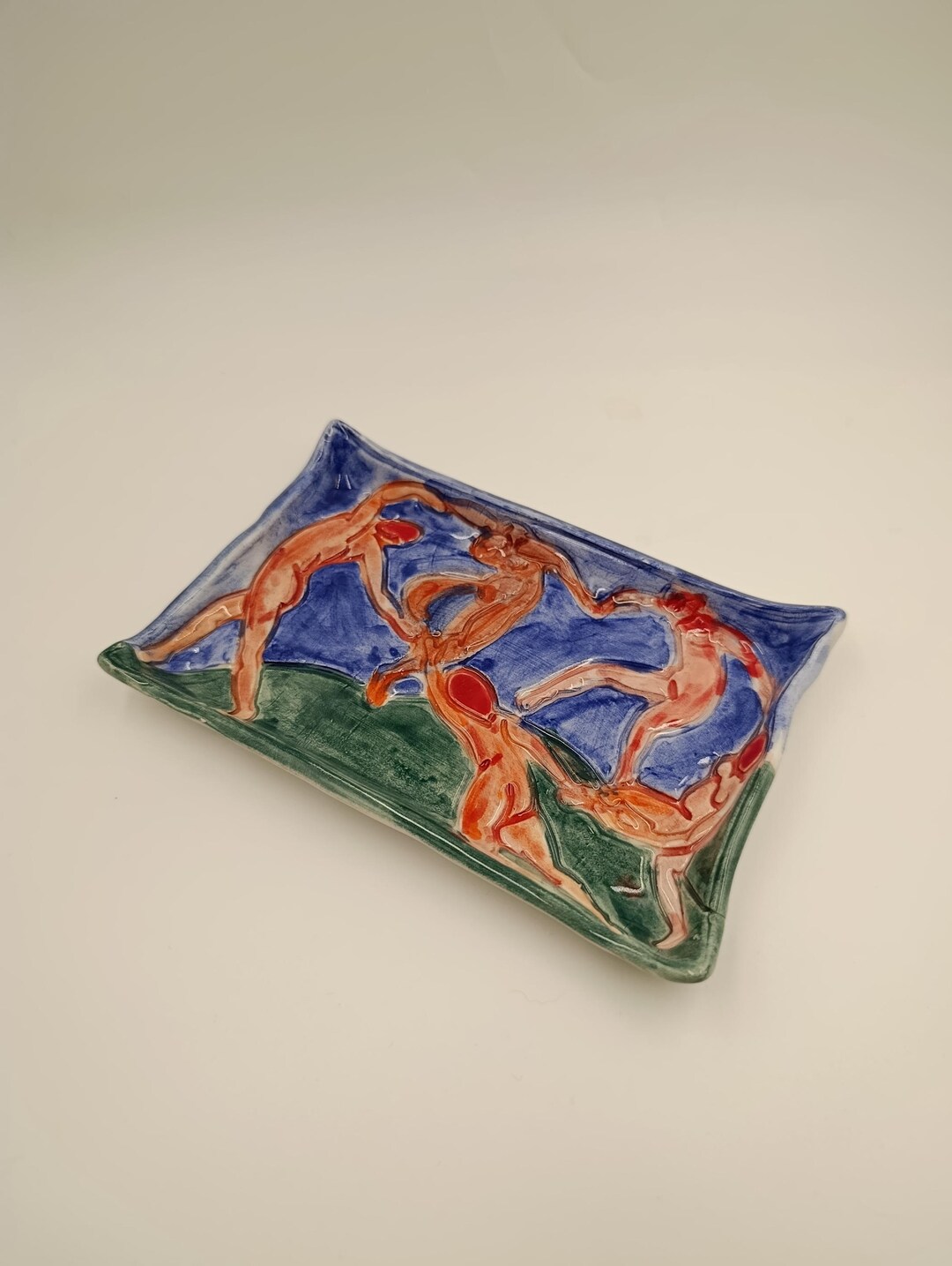 Henri Matisse "the Dance" Ceramic Tray,handmade Fauvism Art Pottery ...