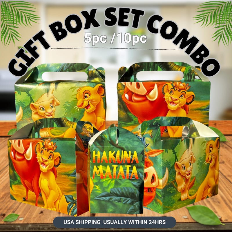 Lion Box - Etsy
