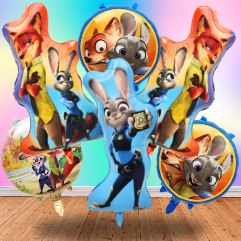 Zootopia 2 Balloons - Etsy