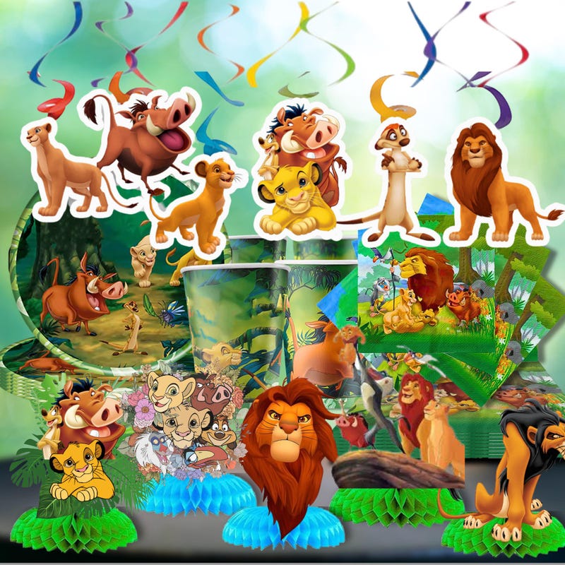 Lion King Cake Topper Toys - Etsy