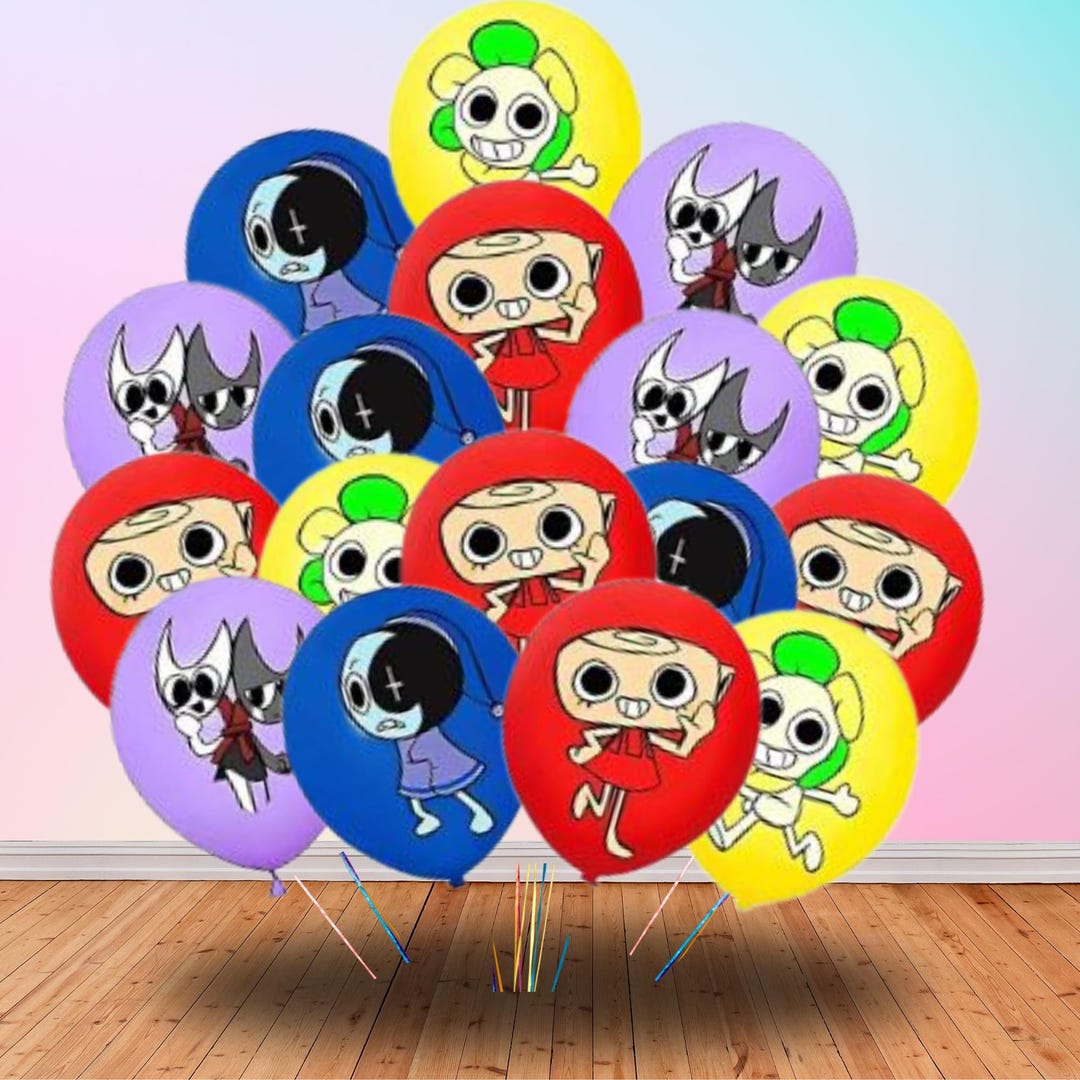 Dandysworld Game Toy Bouquet Latex Foil Balloons for Theme Party ...