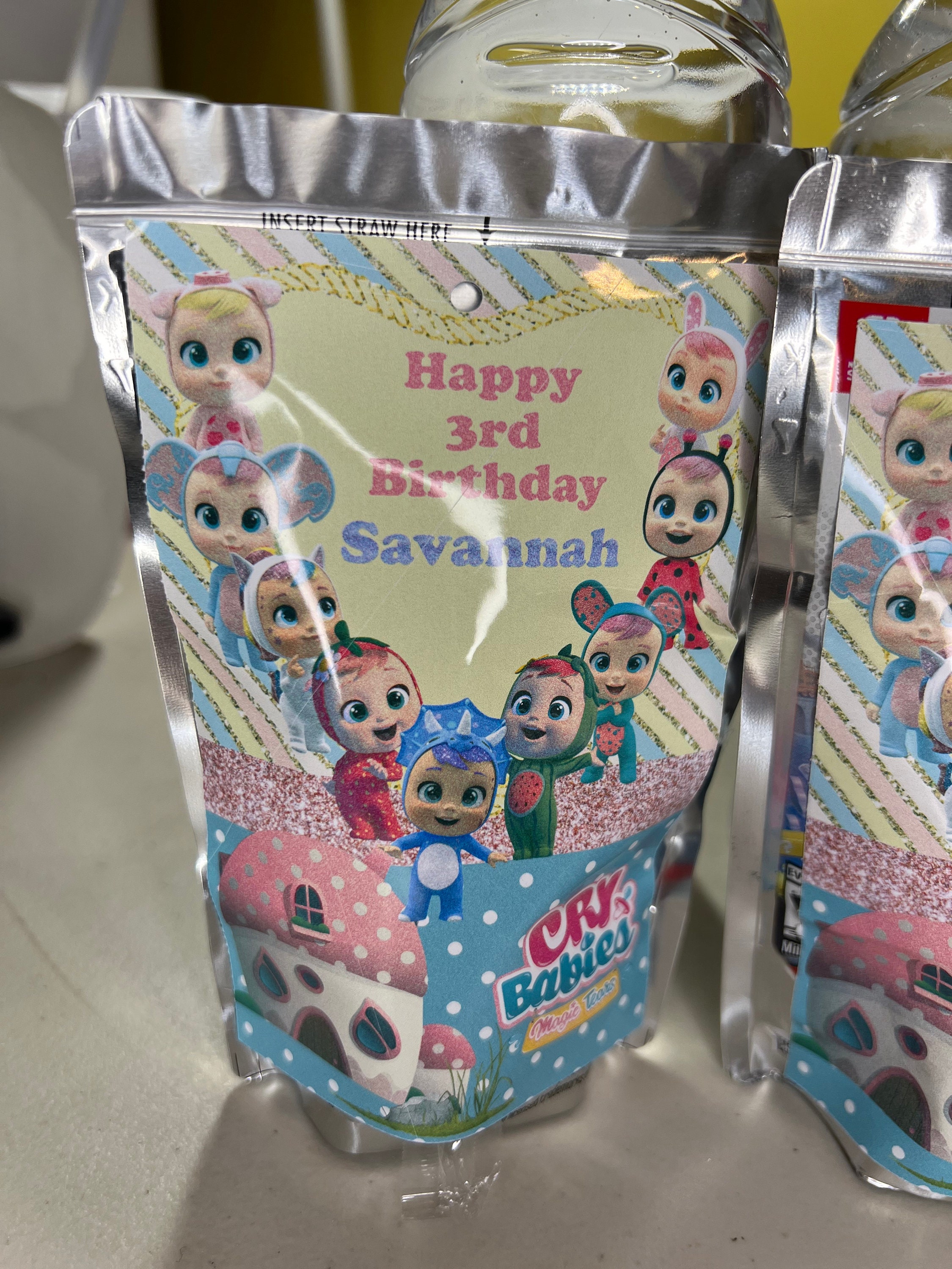 Cry Babies Capri Sun Labels - Etsy