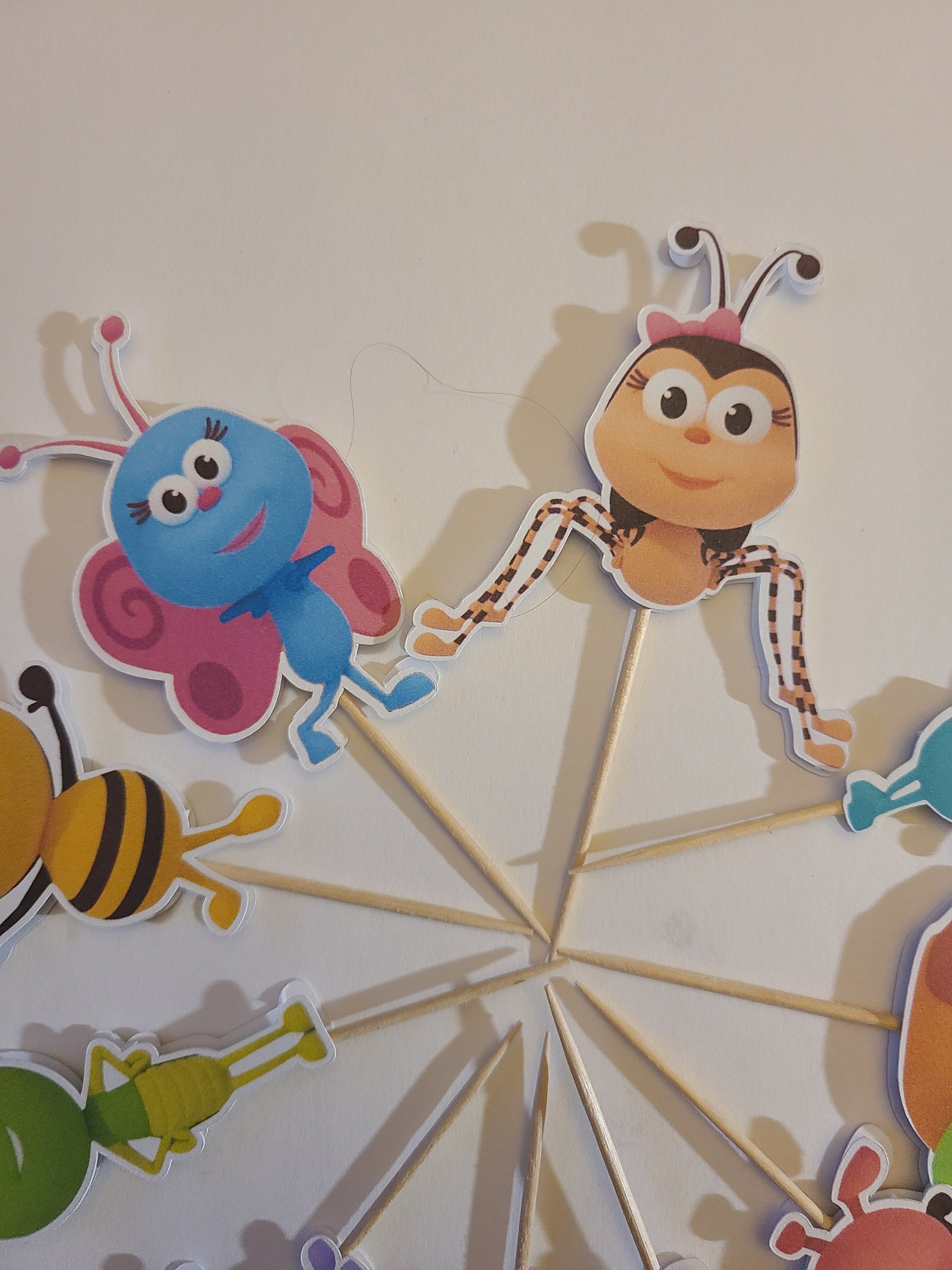 Bichi Kids Cupcake Toppers - Etsy