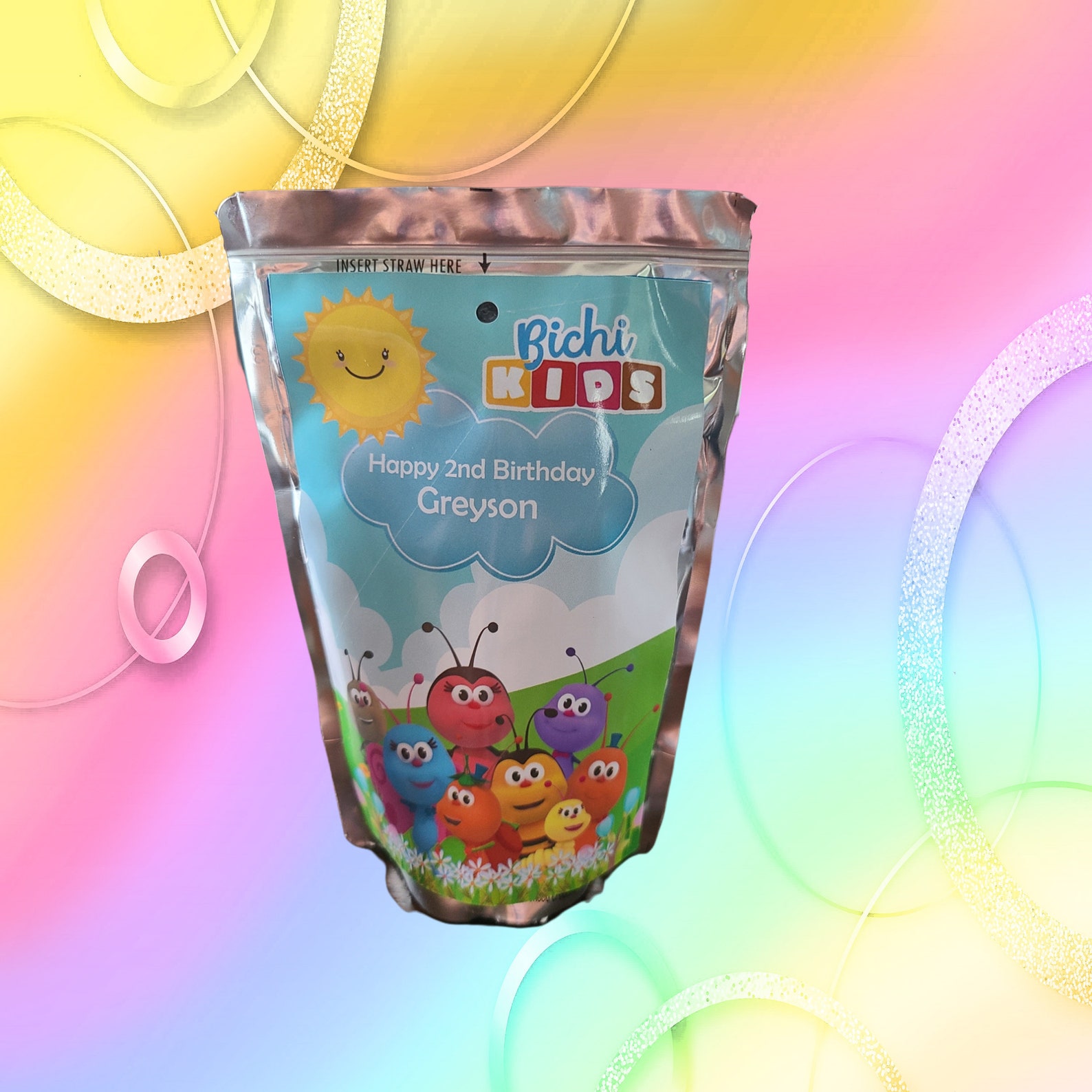 Bichi Kids Cupcake Toppers - Etsy