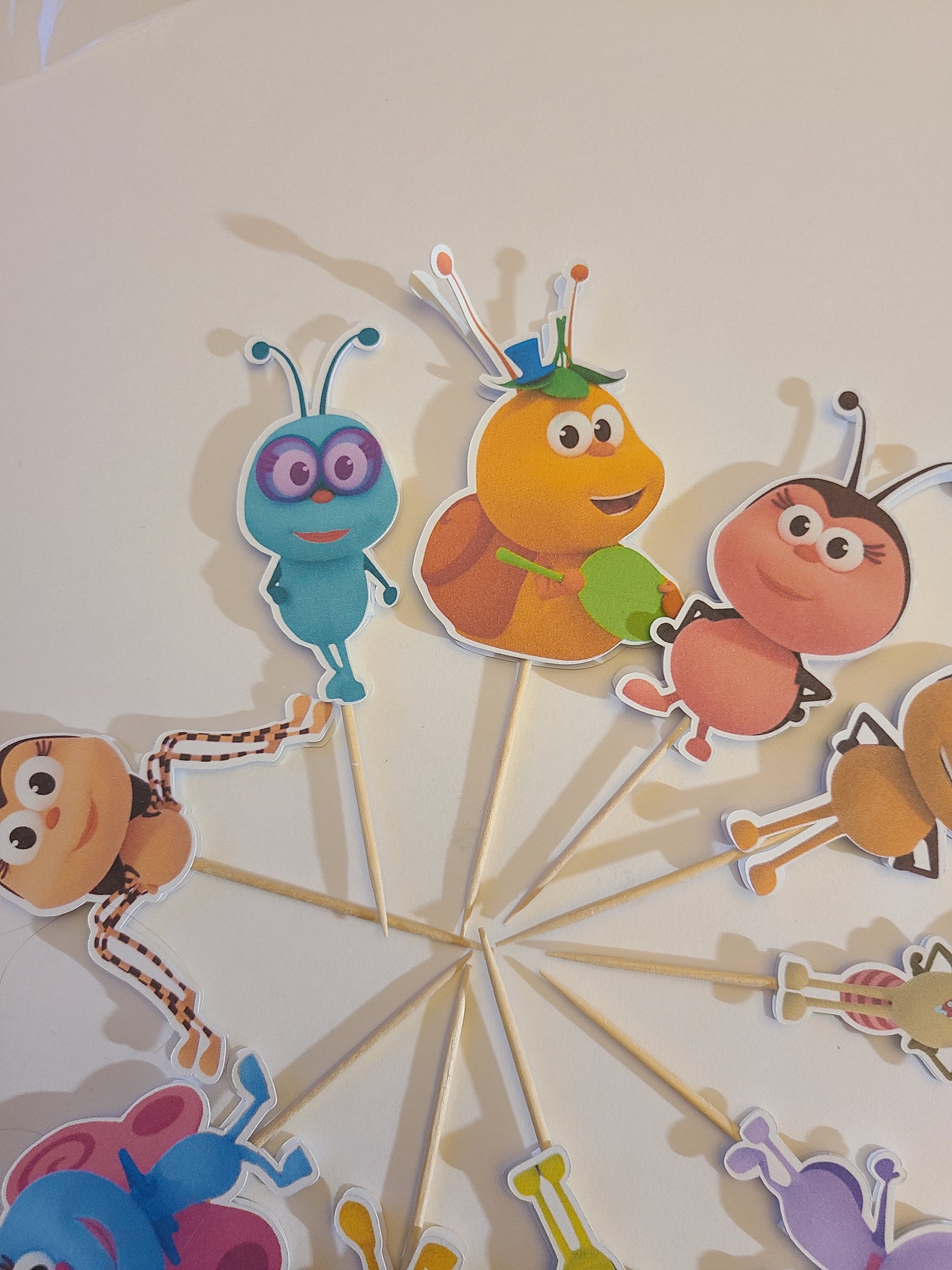 Bichi Kids Cupcake Toppers - Etsy