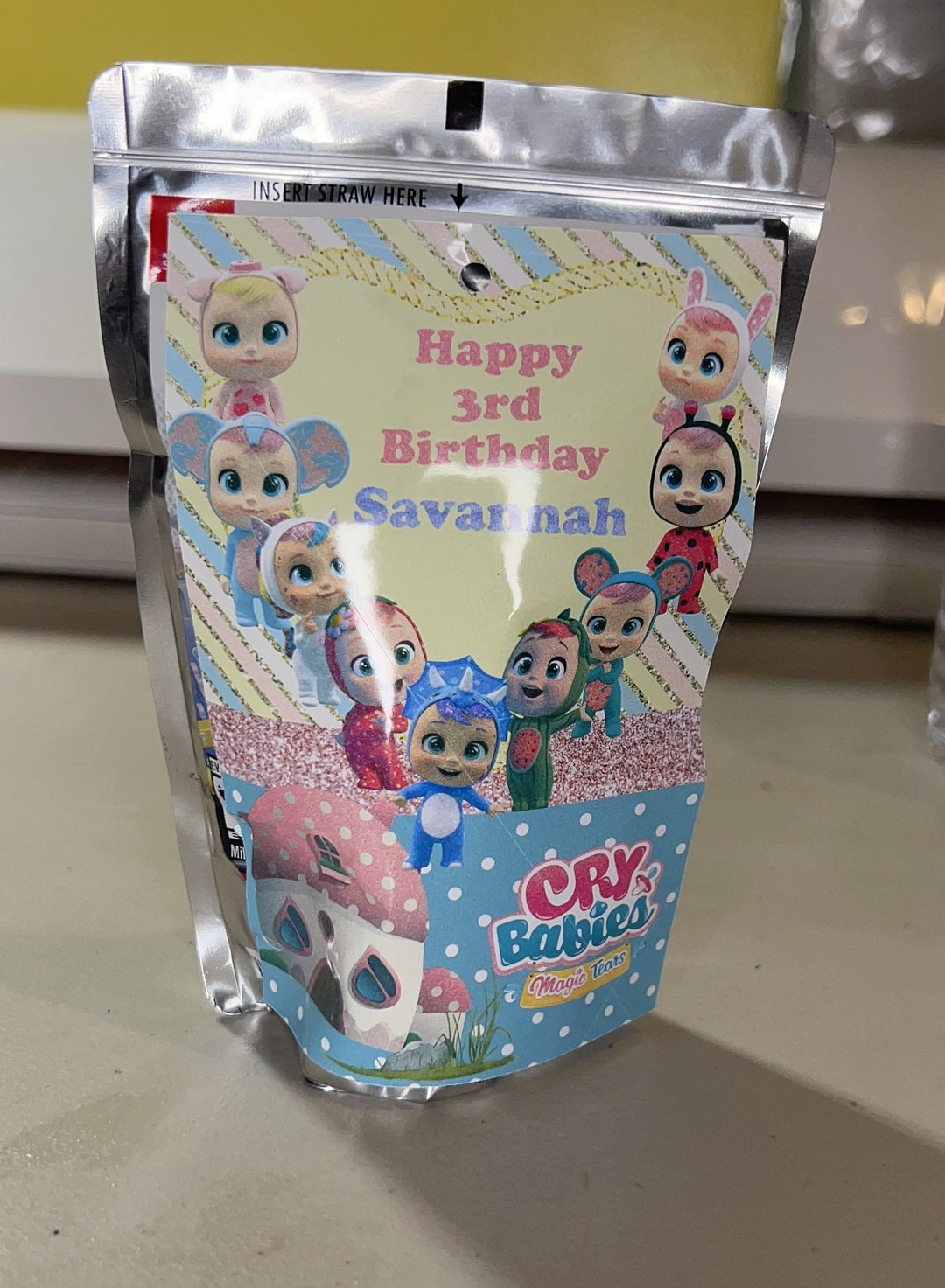 Cry Babies Capri Sun Labels - Etsy