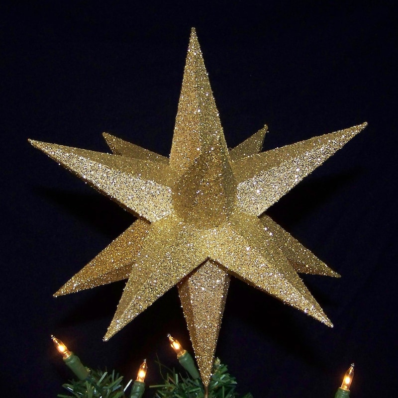 Gold Tree Topper - Etsy