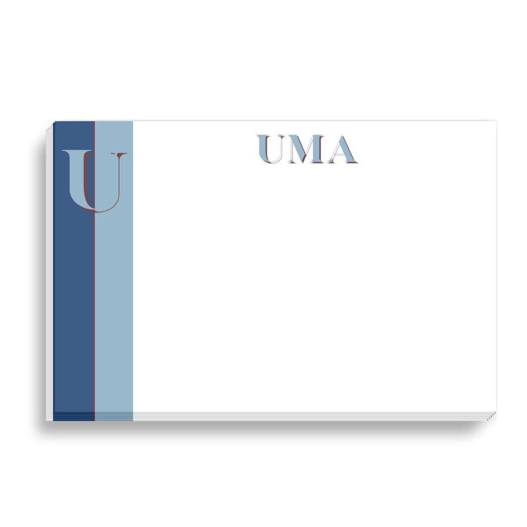 Personalized Chunky Notepad Uma | Custom Notepad for Women | Elegant ...