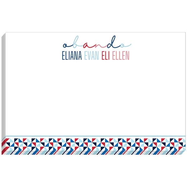 Monogrammed Memo Pad - Etsy