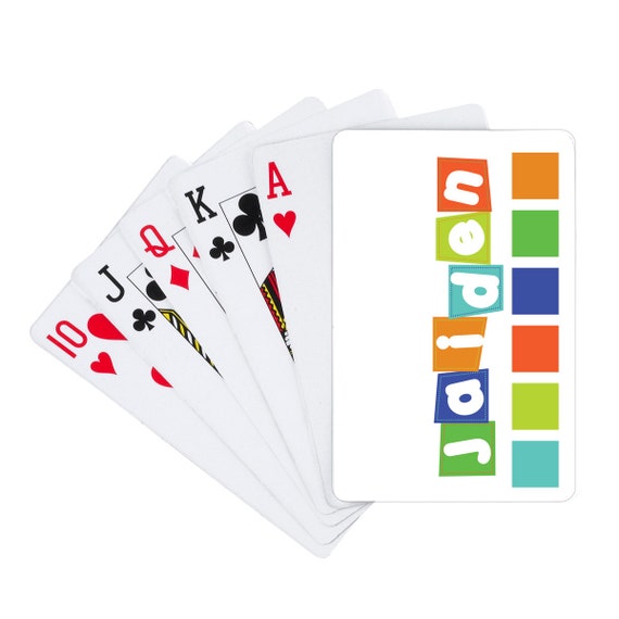 Kids Playing Cards Clipart
