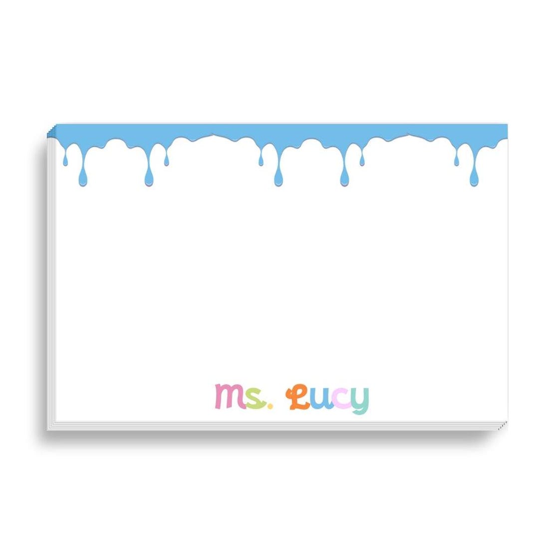 Personalized Art Teacher Chunky Notepad | Teacher Gift | School ...