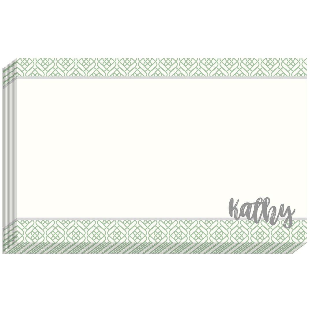 Retro Too Chunky Pad Custom Note Pad Custom Printed Notepads ...