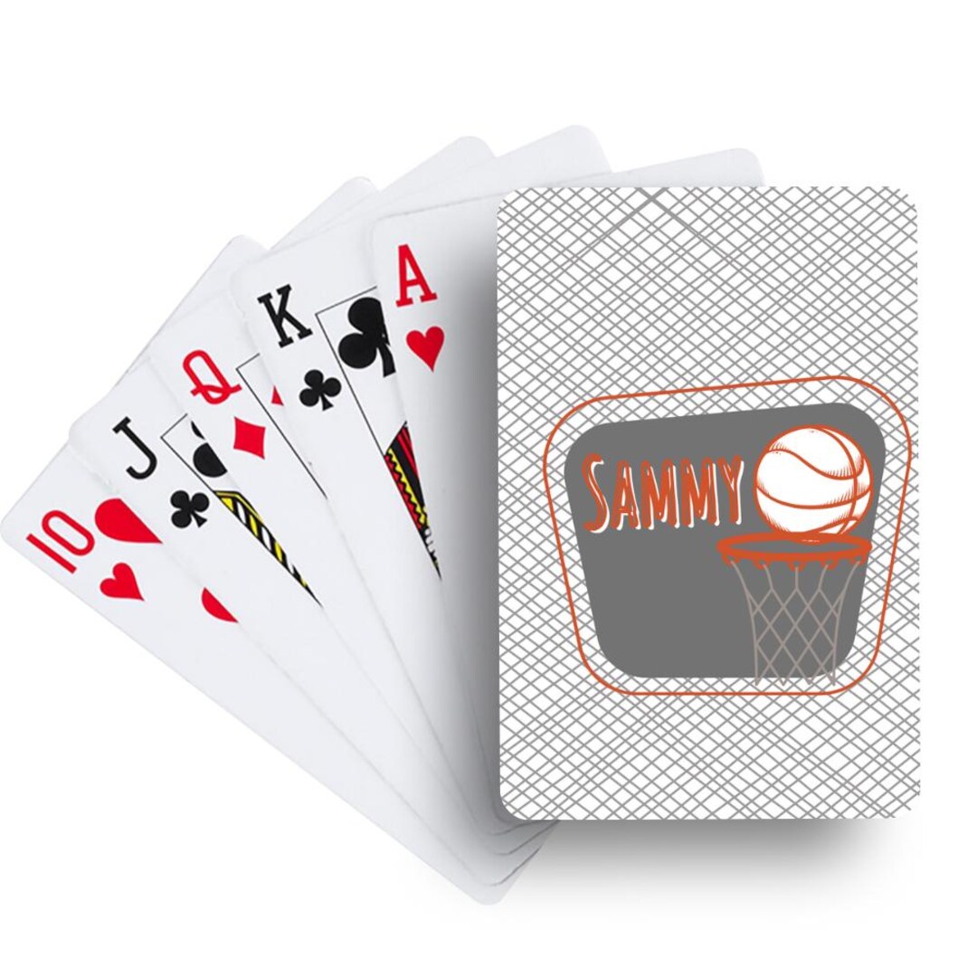 Basketball Playing Cards | Custom Card Decks | Personalized Playing ...